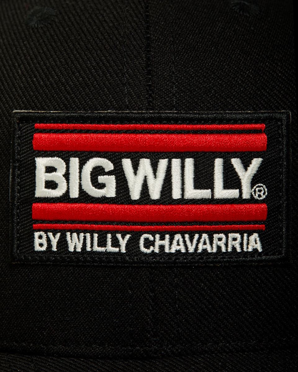 BIG WILLY CAP - WASHED BLACK | Willy Chavarria