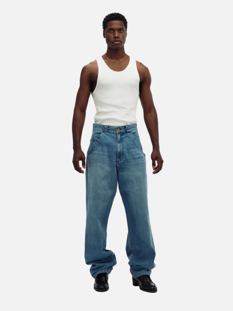 BAD BOY JEAN - BLUE DENIM | Willy Chavarria