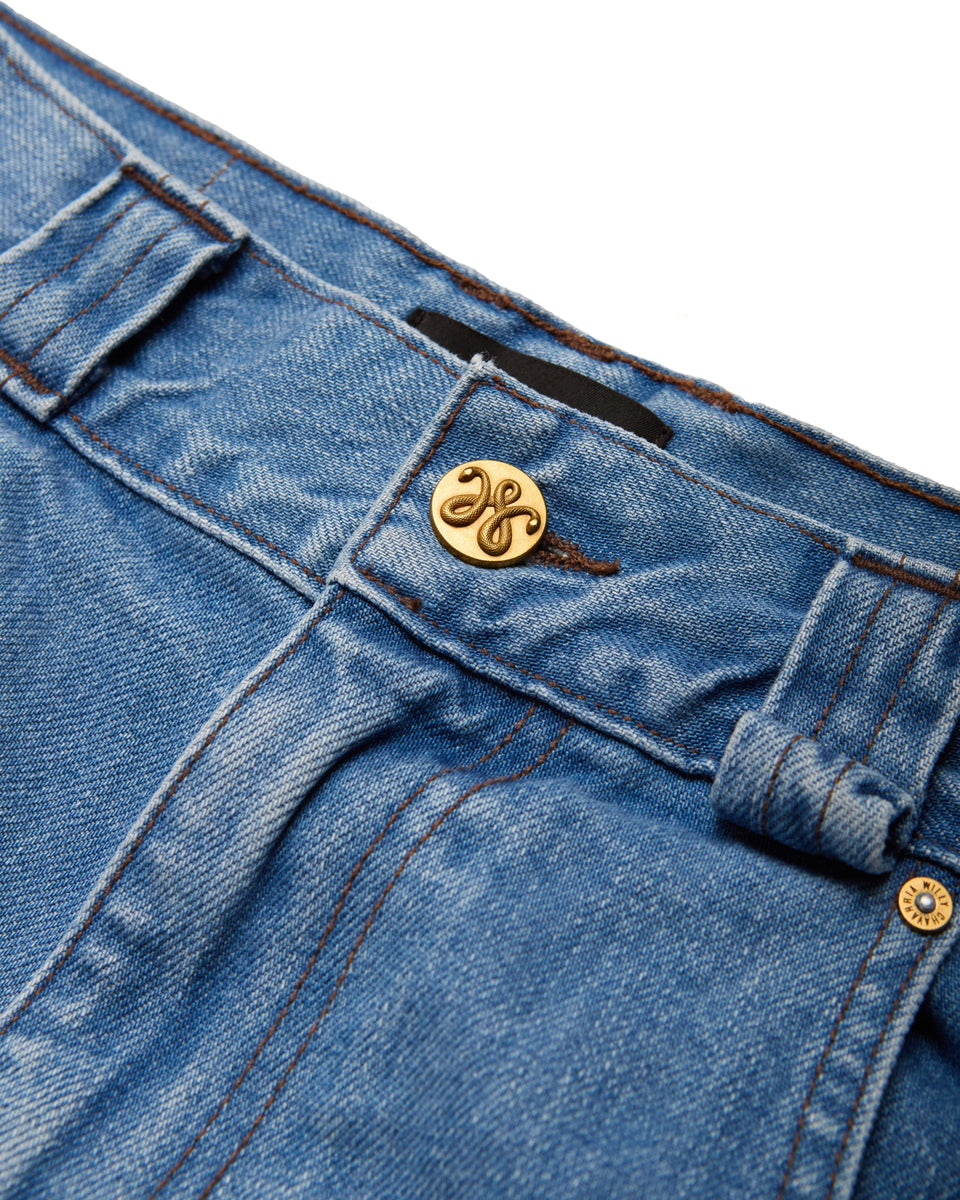 BAD BOY JEAN - BLUE DENIM | Willy Chavarria